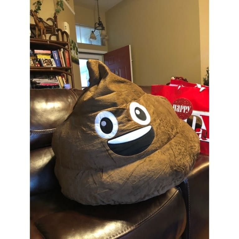 GoMoji Emoji Bean Bag Poopsie - On Sale - Bed Bath & Beyond - 17976220