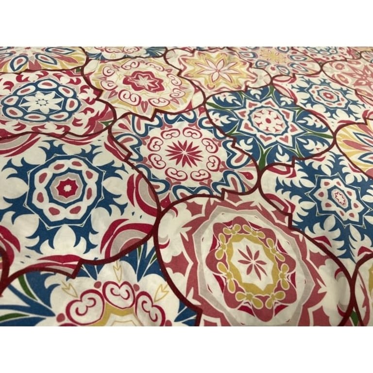 Chic Home 4-piece Winona Red 100-percent Cotton Reversible Duvet Set ...