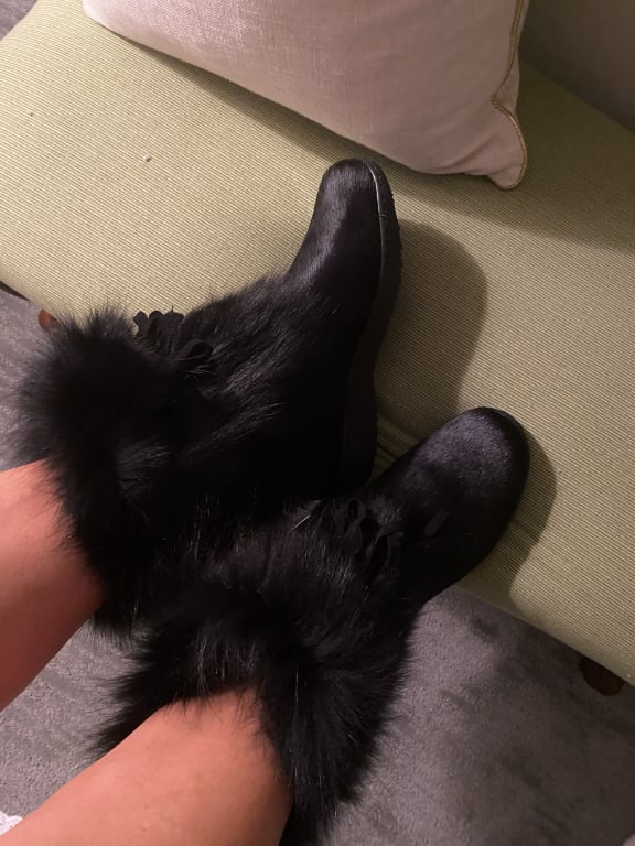 Women's Volpe Wool-Lined Fur Boots | Overland