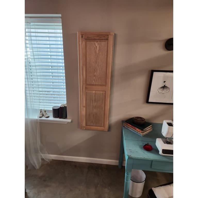 Household Essentials In-Wall Recessed Ironing Board Cabinet with ...