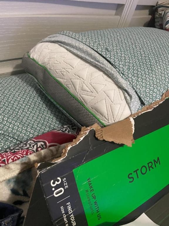 Bedgear Storm Cuddle Curve Performance Pillow - Size 1.0, 2.0 and 3.0 ...