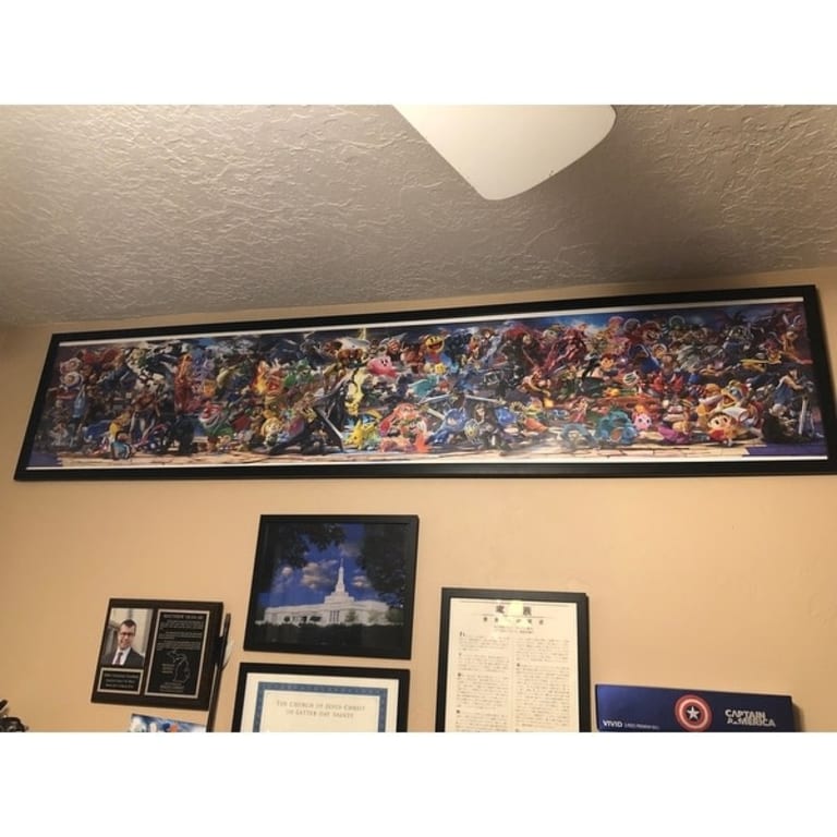 12x60 Frame Black Picture Frame - Complete Modern Photo Frame Includes ...