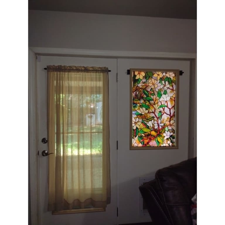Artscape Magnolia Design 24-inch x 36-inch Window Film - On Sale - Bed ...