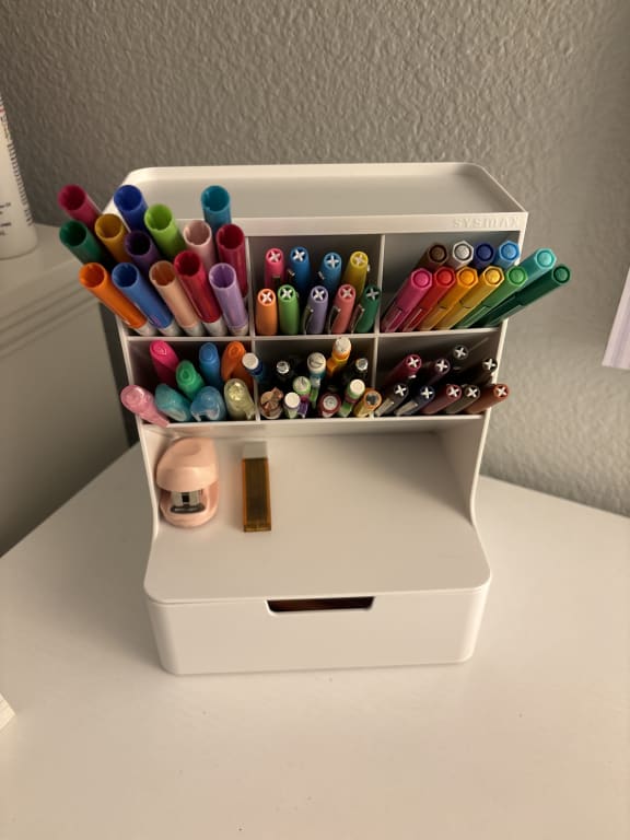 Hive Desk Organizer, White