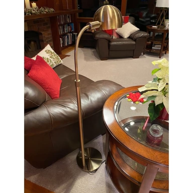 Carson Carrington Ingels Modern LED Full Spectrum Pharmacy Floor Lamp ...