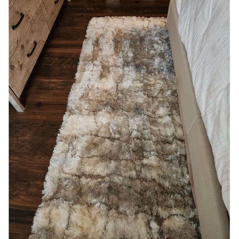 Nourison Luxurious Shag Ultra Plush Glam Abstract Area Rug - On Sale ...