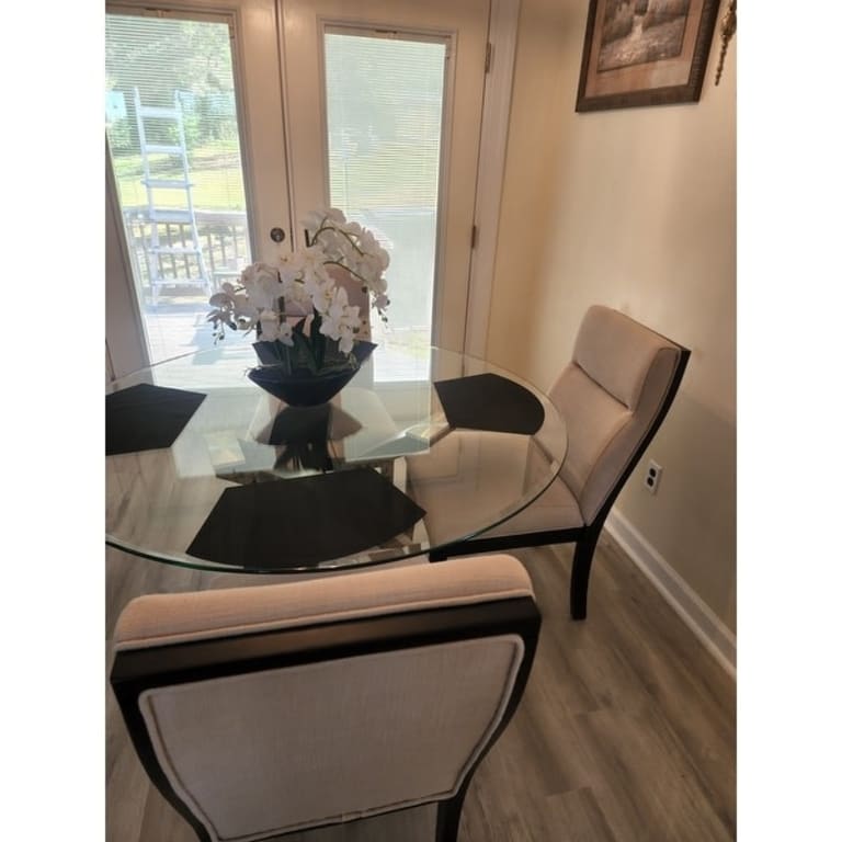 Zibo Contemporary Black 5-Piece Dining Set by Furniture of America - On ...