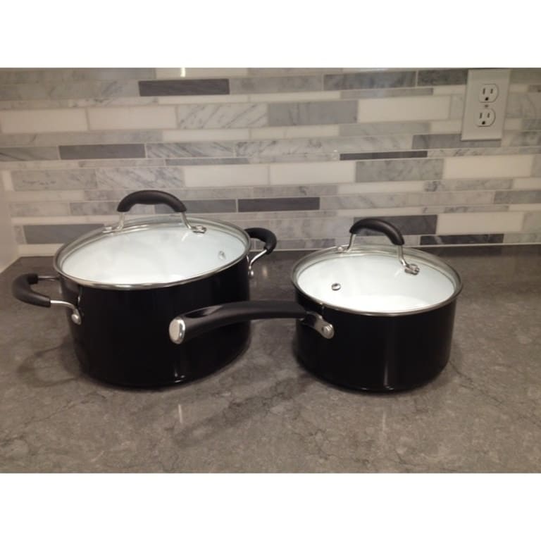 Oneida 10 Pc. Ceramic Cookware Set 35008 - On Sale - Bed Bath & Beyond ...