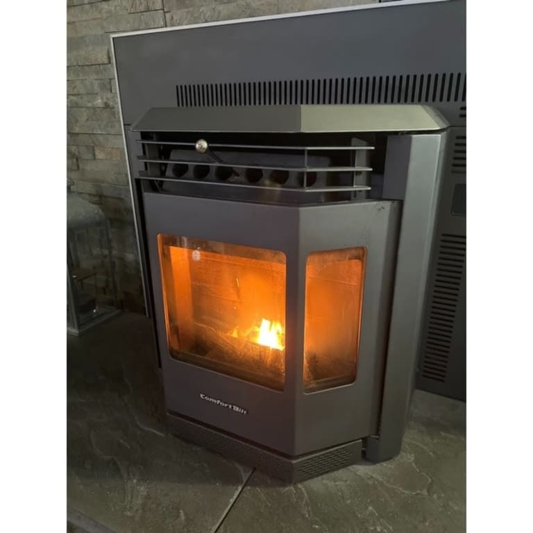 Comfortbilt HP22i Carbon Black Pellet Stove Insert - Bed Bath & Beyond - 21930996