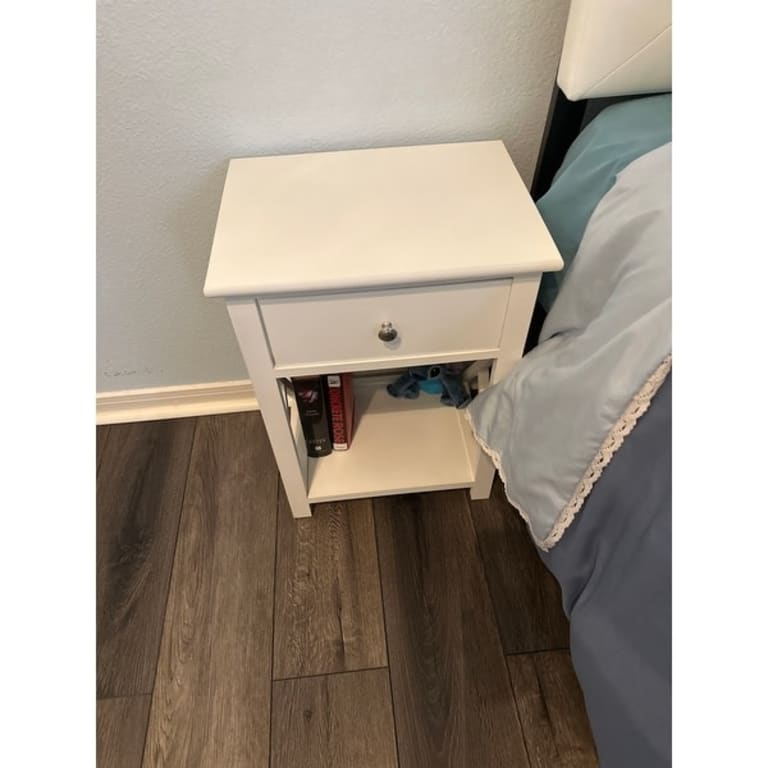 HomCom Wood X-side End Table - 15.5"L X 12"W X 22"H - Bed Bath & Beyond ...