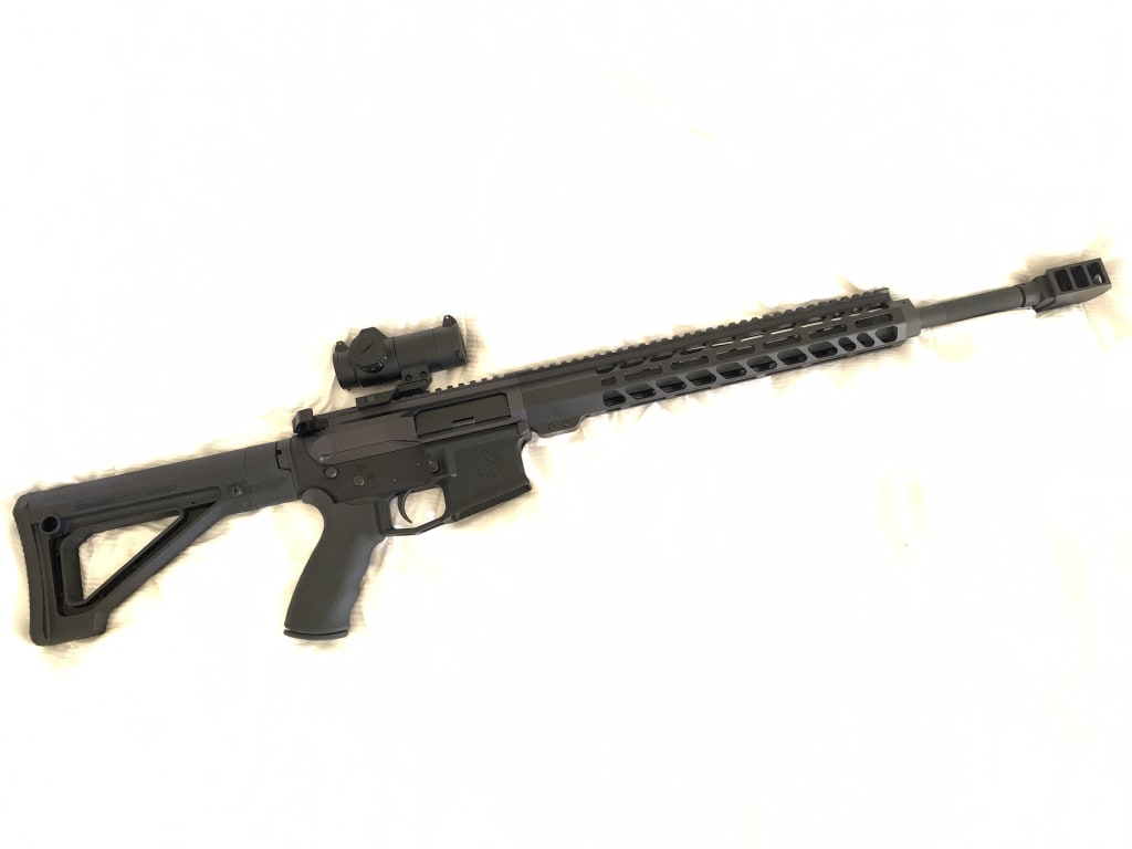 [PARTS] AR-Stoner Sporter billet upper receiver stripped with M-Lok handguard AR-15 Black ...