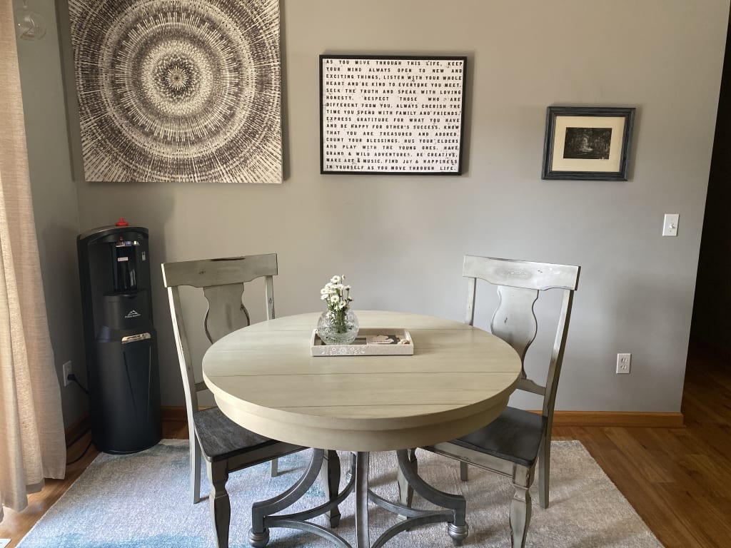 Framed Sentiment Words Wall Sign, 28x22