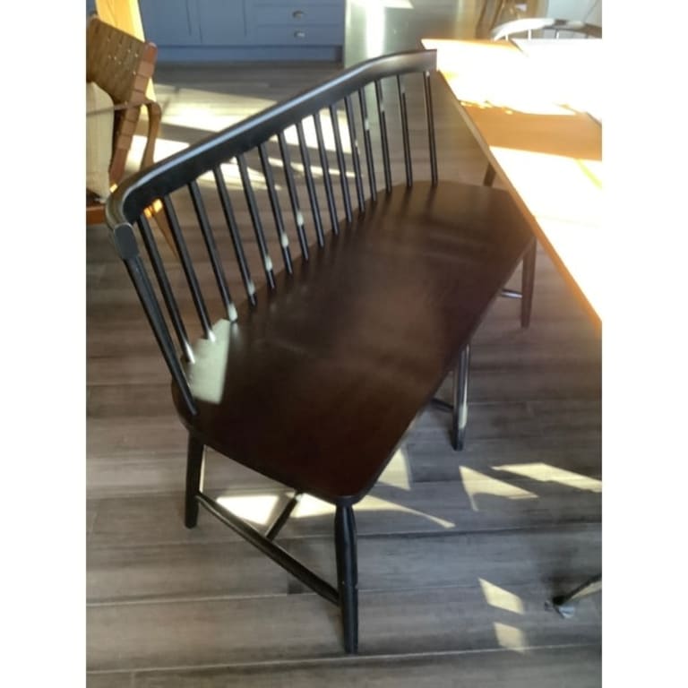 Capeside Cottage Spindle Back Dining Bench - On Sale - Bed Bath ...