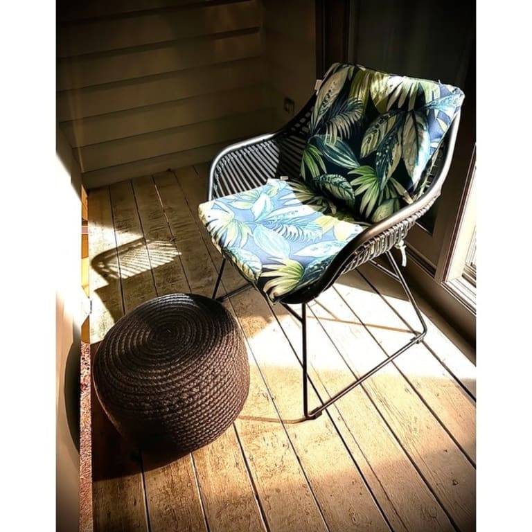Santa Rosa Indoor and Outdoor Cylinder Pouf - 18"X18"X12" - On Sale ...