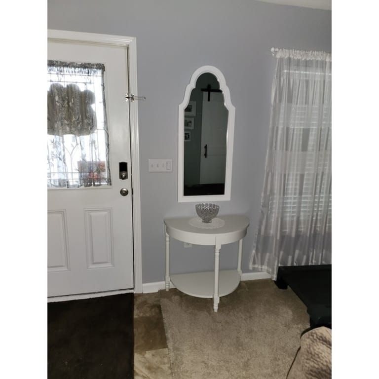 SAFAVIEH Randell Off White Console - 30" x 16" x 27" - Bed Bath ...