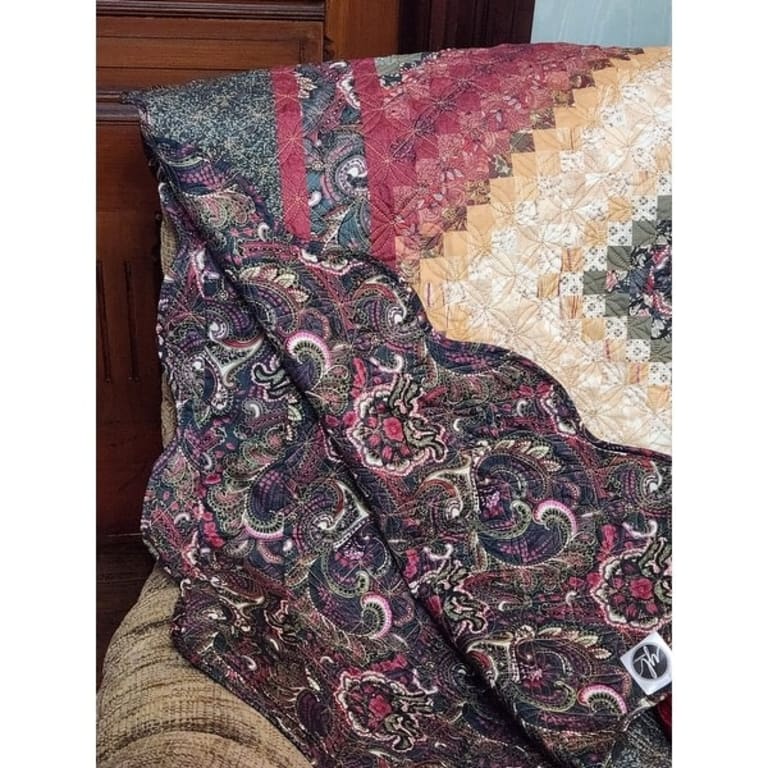 Donna Sharp's Spice Postage Stamp Throw UCC - Bed Bath & Beyond - 31307435