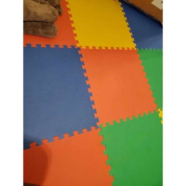 Interlocking Foam 24x24 Anti Fatigue Floor Tiles 4 tiles/16 Sq. Ft ...