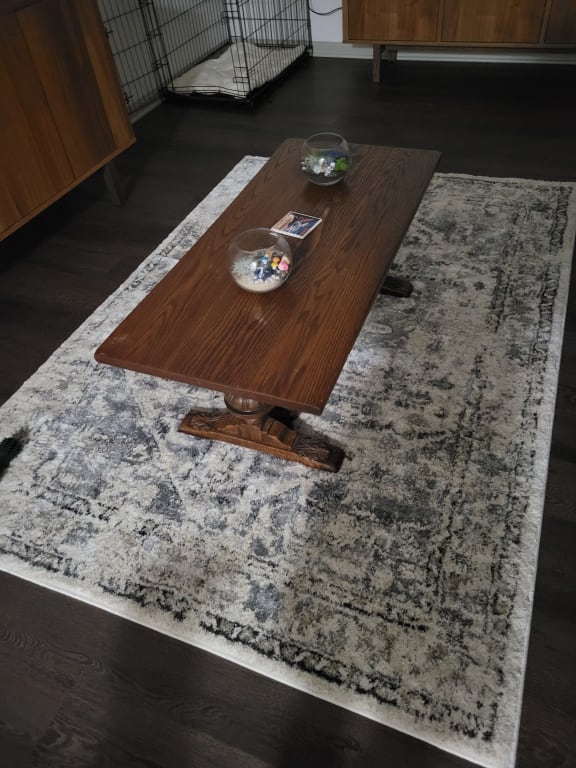 Cliff Grey Stone Area Rug 8x10 | At Home