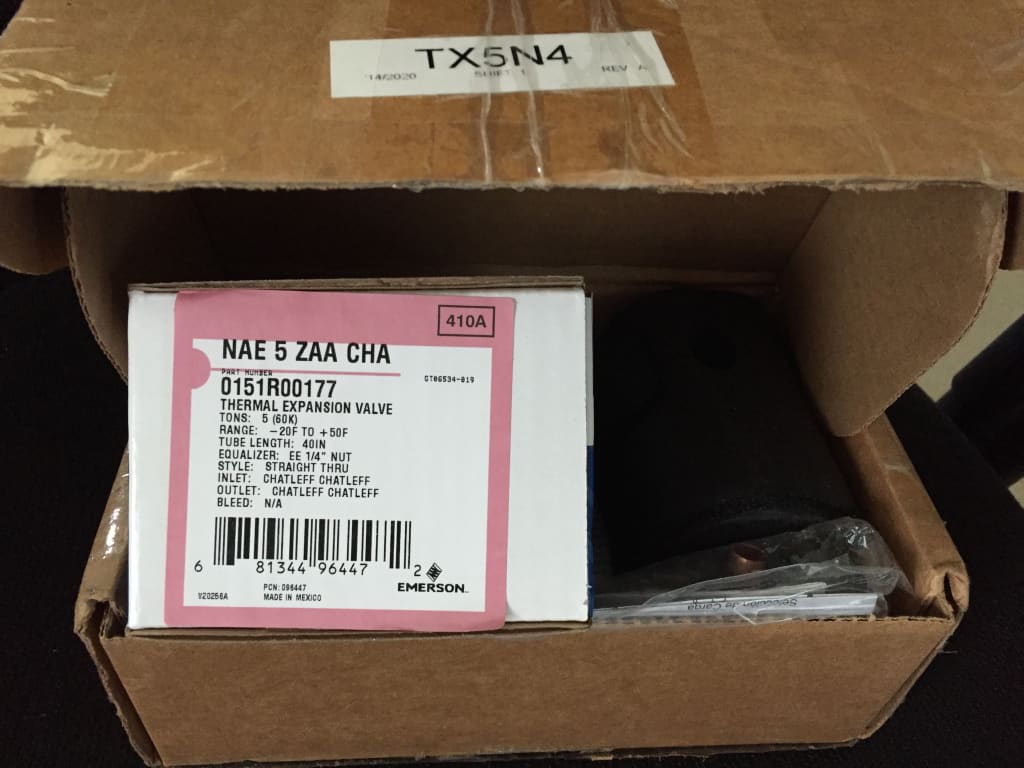TX5N4 - Goodman-Amana TX5N4 - TXV Valve Kit, TX5N4