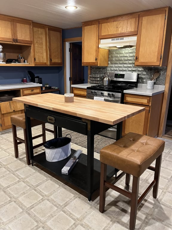 Providence Madison Counter Stool Cognac | Cognac Counter Stool | At Home