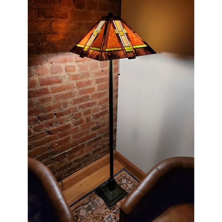 Tiffany-style Aztec Mission Floor Lamp - Bed Bath & Beyond - 1519685
