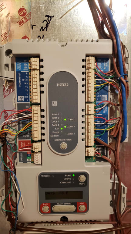 Honeywell HZ322 TrueZONE Panel - SupplyHouse.com