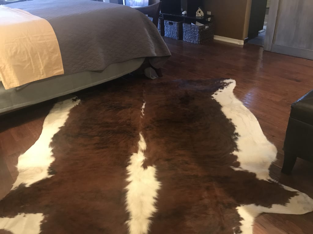 Tri-Color Cowhide Area Rug | Overland