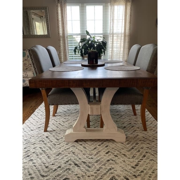 Rectangular Dining Table with 18-inch Leaf - Bed Bath & Beyond - 33775987