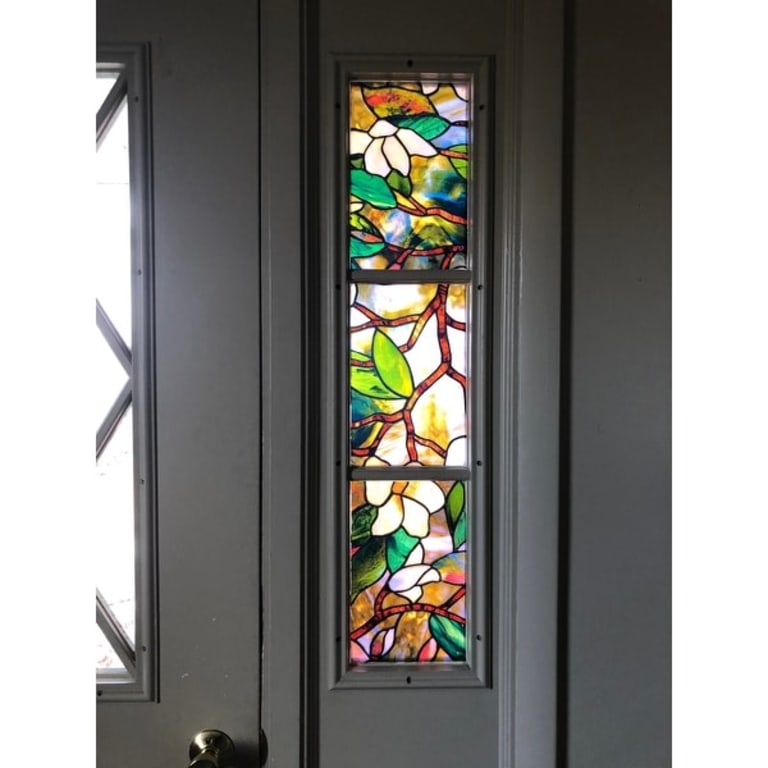 Artscape Magnolia Design 24-inch x 36-inch Window Film - On Sale - Bed ...