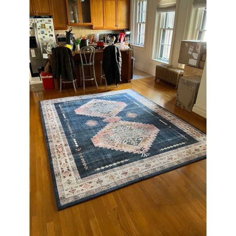 Alexander Home Meghan Vintage Boho Distressed Area Rug - On Sale - Bed ...