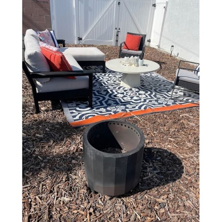 Commercial Grade Outdoor Smokeless Wood Burning Portable Fire Pit - 19. ...