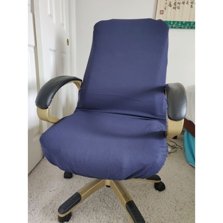 Waterproof Office Chair Cover Roating Computer Armchair Protector - Bed ...