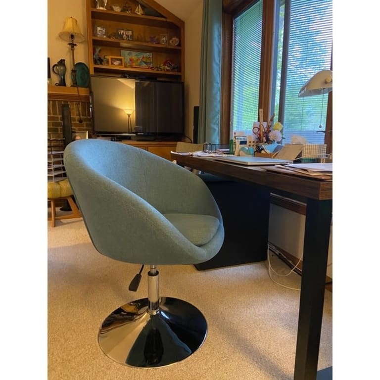 Hopper Swivel Adjustable Height Chair - Bed Bath & Beyond - 19850152