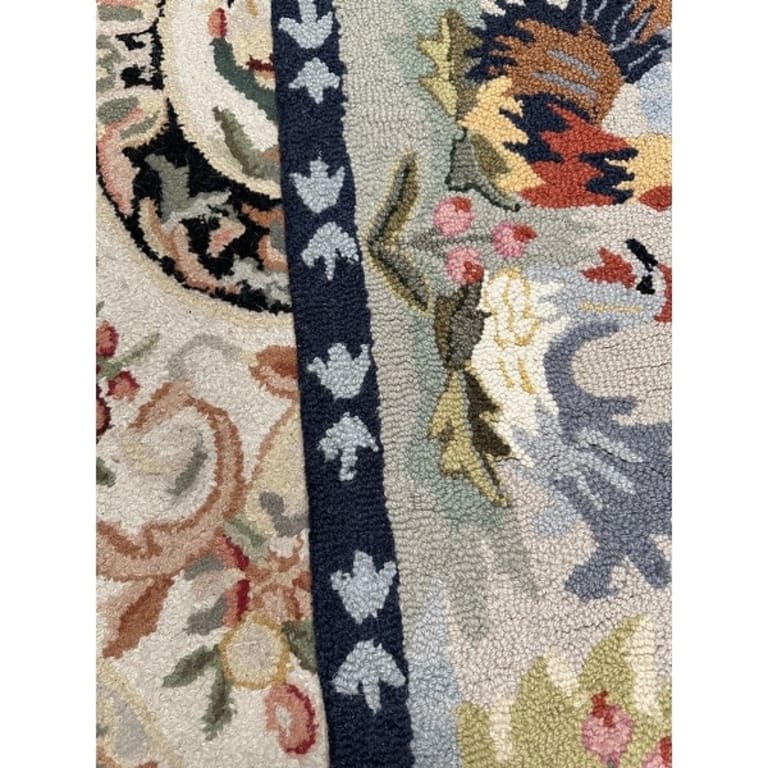SAFAVIEH Handmade Chelsea Chelsy French Country Rooster Wool Rug - On ...