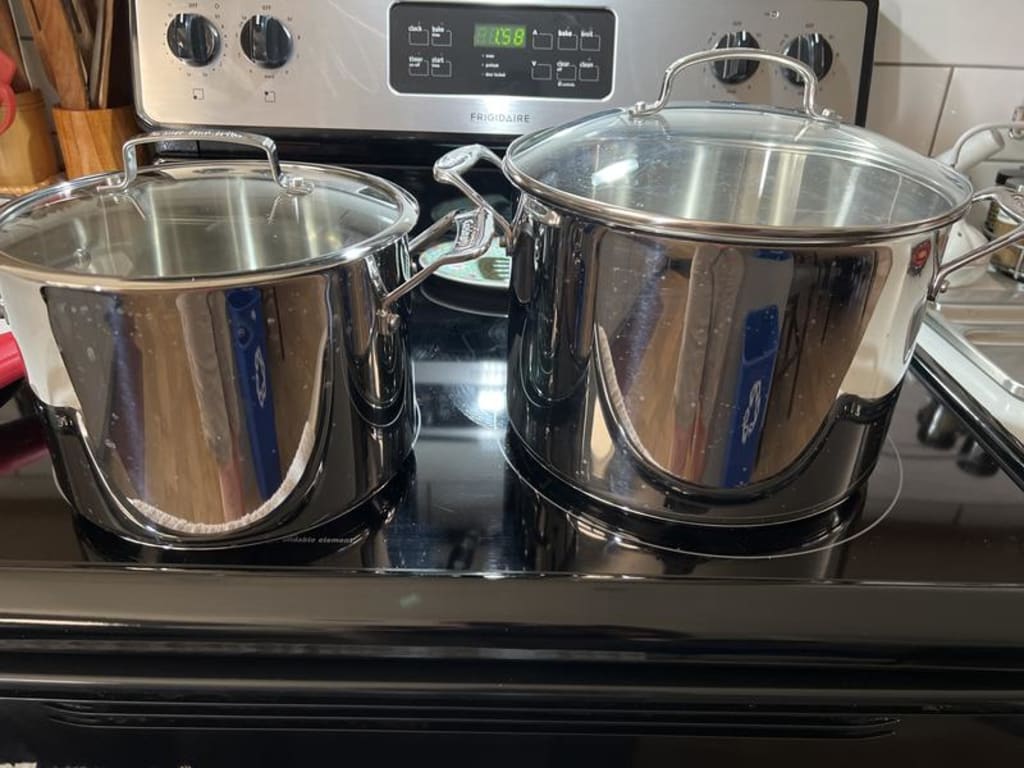 Cuisinart Smartnest Stainless Steel 11 Piece Pot and Pan Set, N9111 ...