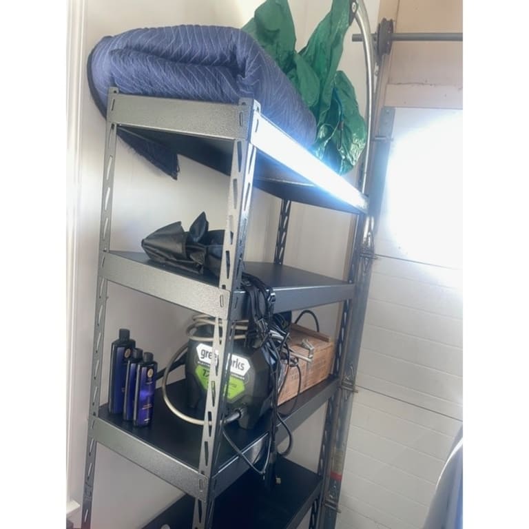 Gladiator GarageWorks 48-inch EZ Connect 5-shelf Rack - 48" w x 72" H X 18" D - Bed Bath ...