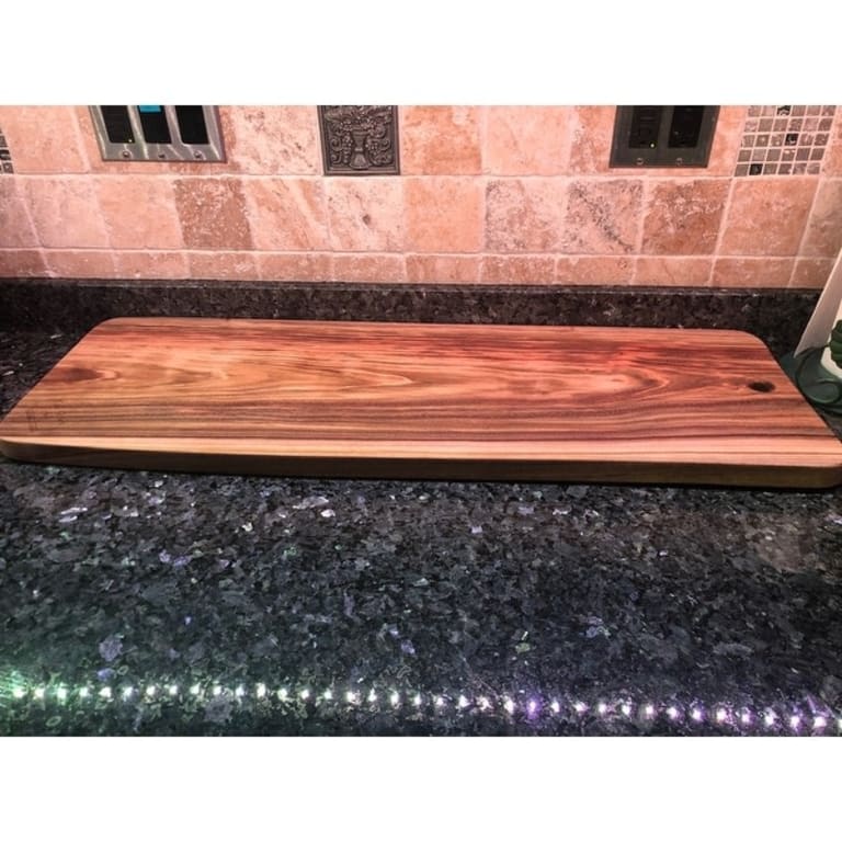 Fab Slabs Large Charcuterie Boards, Solid Wood - Bed Bath & Beyond ...