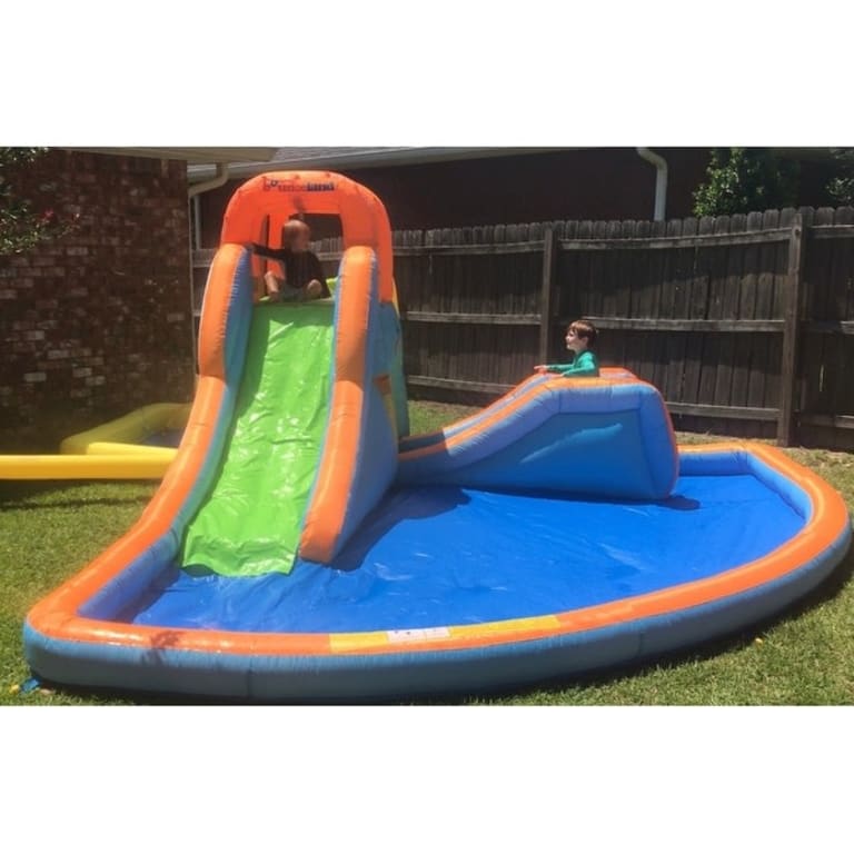 Bounceland Cascade Water Slides with large pool - Bed Bath & Beyond ...