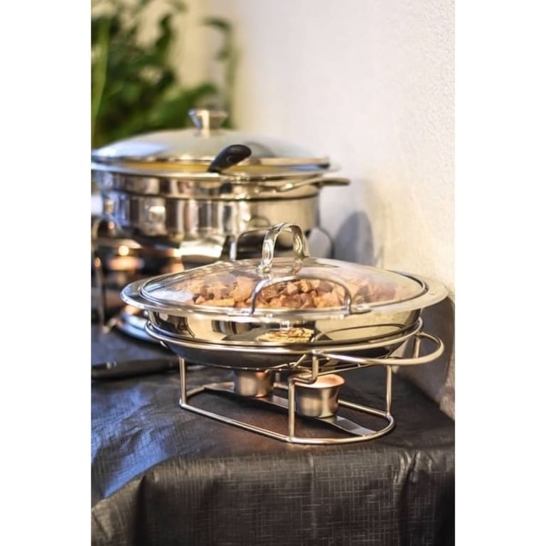 Classic Entertaining Collection 11" Round Buffet Server (3 Qt.) - 3qt ...