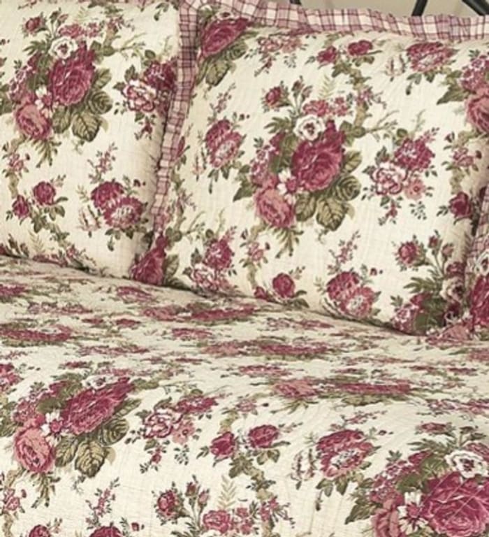 Waverly Norfolk Reversible Cotton 5-piece Quilt Daybed Collection - Bed ...