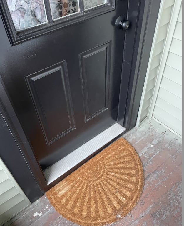 Providence Brown Waffle Impressions Coir Sliced Mat, 18x30 | At Home