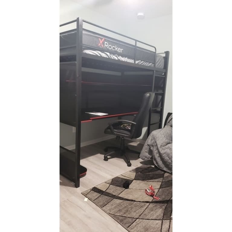 X Rocker Battle Bunk Gaming Bunk Bed with Desk - On Sale - Bed Bath ...
