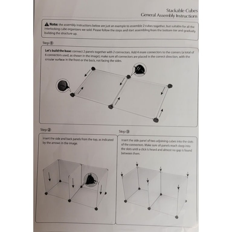 DIY Metal/ PP Modular 4-tier Cube Storage Organizer Shelf - Bed Bath ...