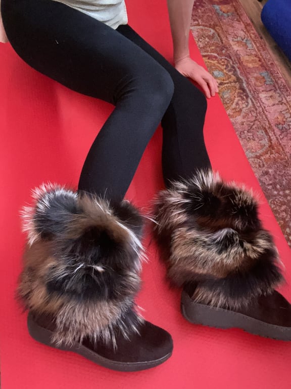Women's Volpe Wool-Lined Fur Boots | Overland