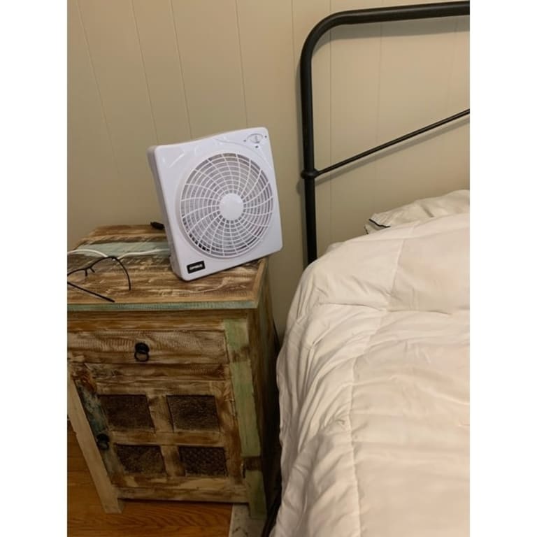 Optimus 10-Inch 2 Speed Box Fan F-1022 - Bed Bath & Beyond - 29486579