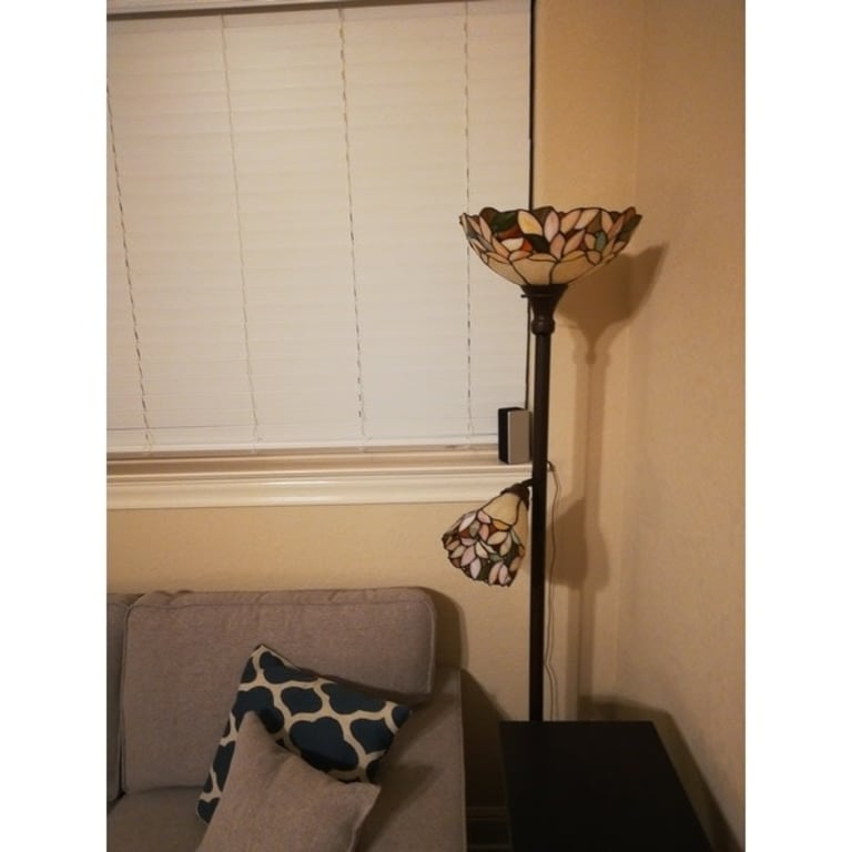 Springdale 70"H Brune Garden Torchiere Lamp with Side Light - On Sale ...