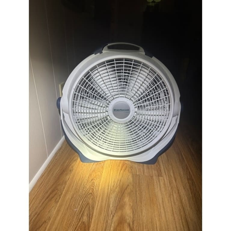 Lasko Wind Machine 3300 20 Inch 3 Speed Cooling Pivoting Head Floor Fan ...