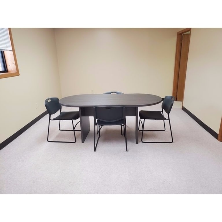 6 Foot (72 inch) Classic Oval Conference Table - Meeting Table - On ...