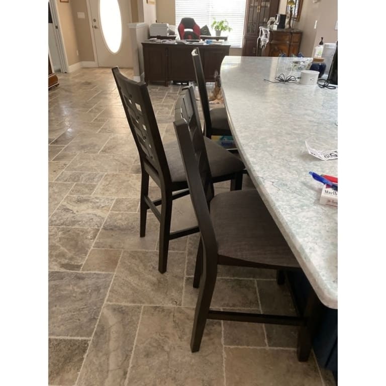 Eleanor X Back Bar Height Chairs (Set of 2) by iNSPIRE Q Classic - On ...