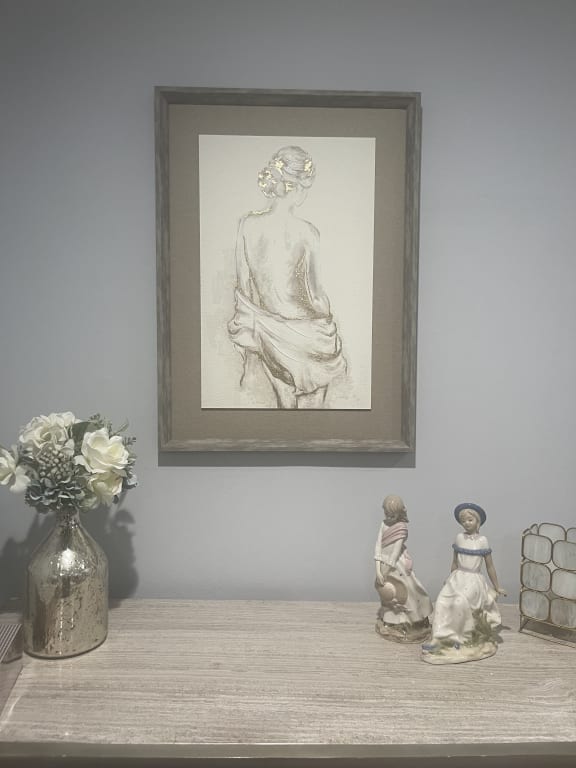 Our Female Figure Canvas Art, 21x29